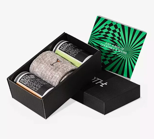 MOTH Espresso Martini, Margarita & Socks Gift, 2x 125ml