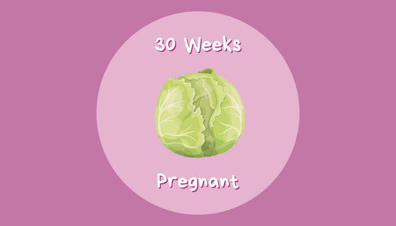 30 weeks pregnant: advice, symptoms and what to expect