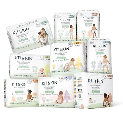 Kit&Kin hypoallergenic eco nappies review