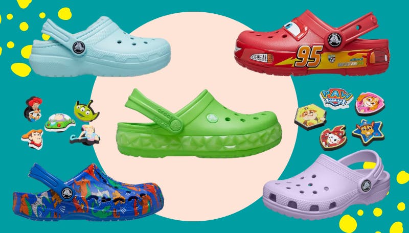 Best kids’ crocs & accessories: fun footwear for stomping