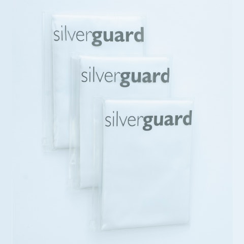 SilverGuard Fitted Cot Bed Sheet