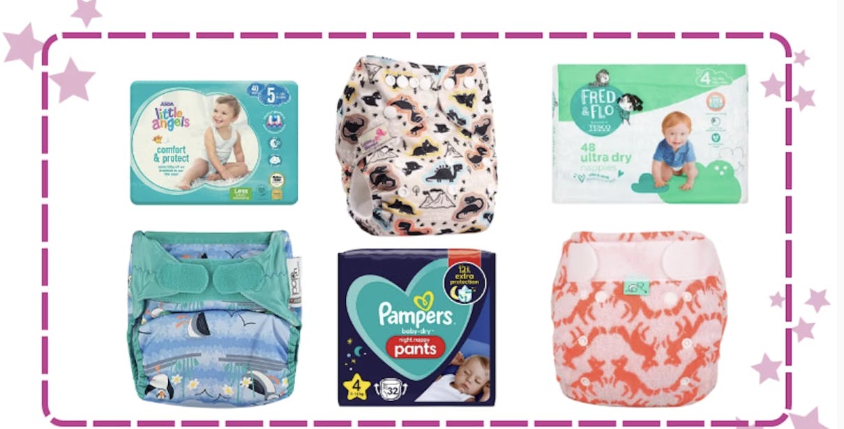 The best nighttime nappies to keep your baby leak-free