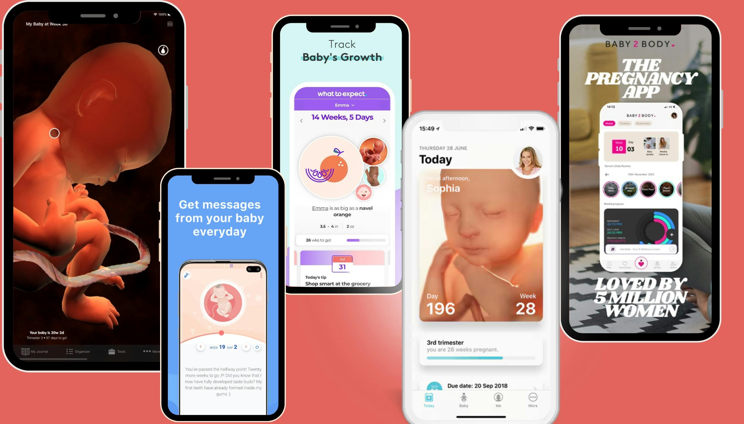 The best pregnancy apps for you and your growing bump