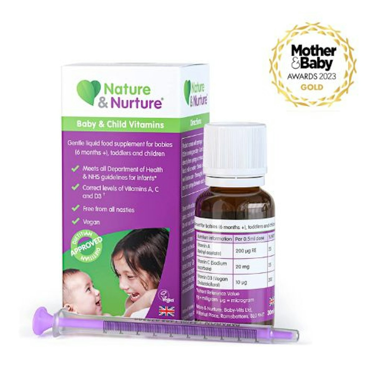 Nature & Nurture Baby & Child Vitamins review