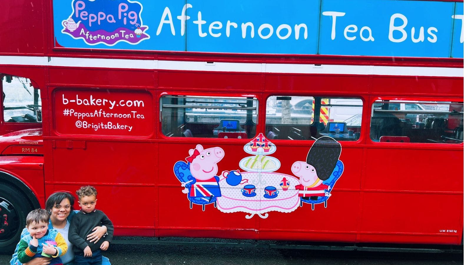 Peppa Pig London bus tour