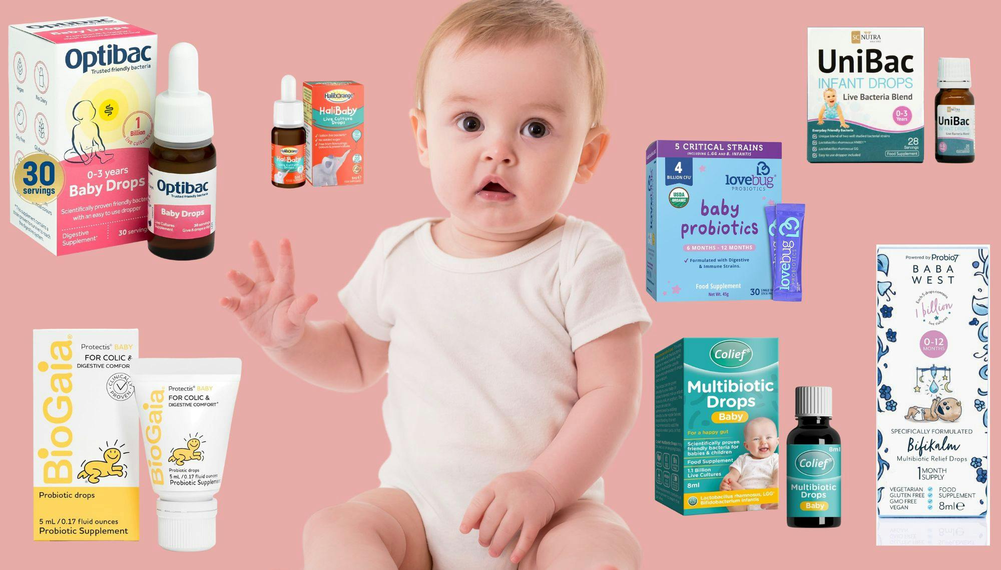 Baby probiotics - are they good for babies & which are best?