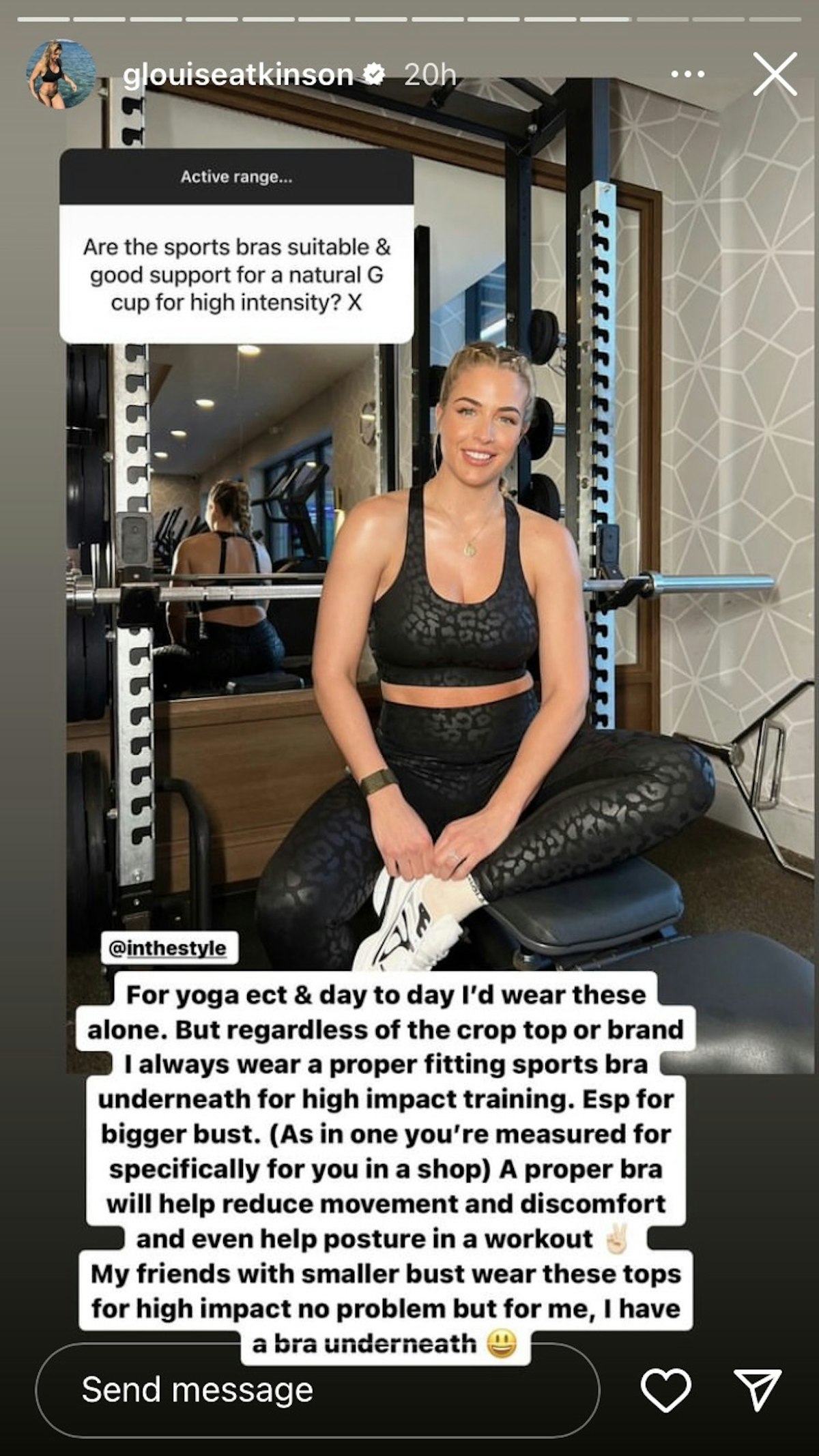 Gemma Atkinson's In the Style collection