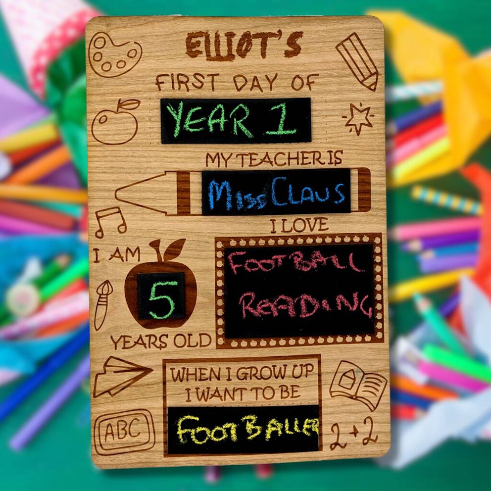 Best first day of school boards