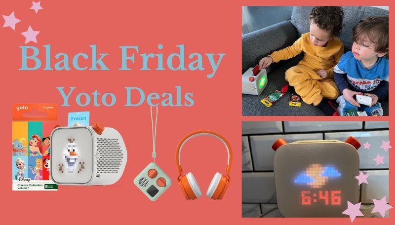 Save up to 36% in Yoto's biggest ever Black Friday deals