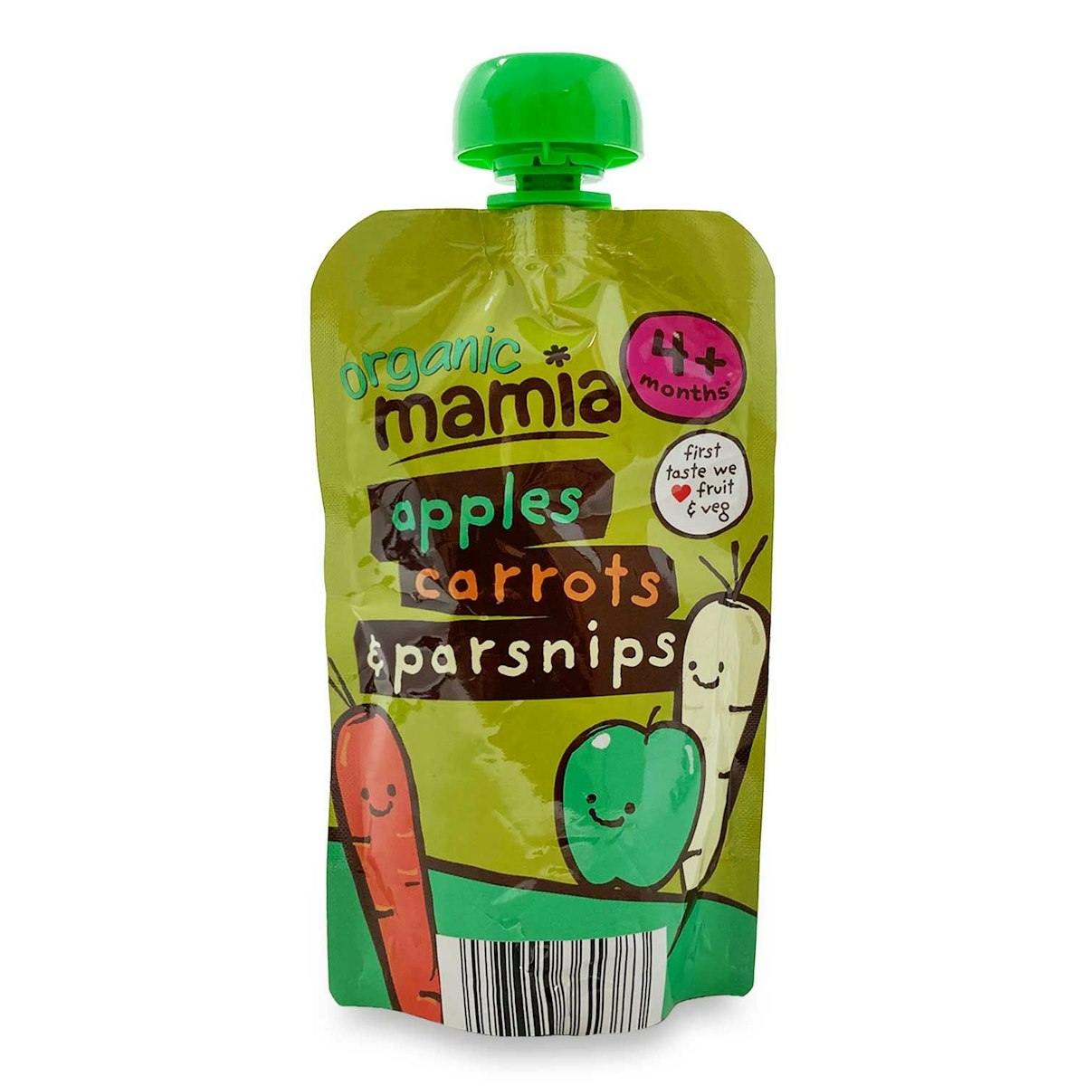 Aldi Mamia Organic Apples, Carrots & Parsnips Fruit Pouch Review