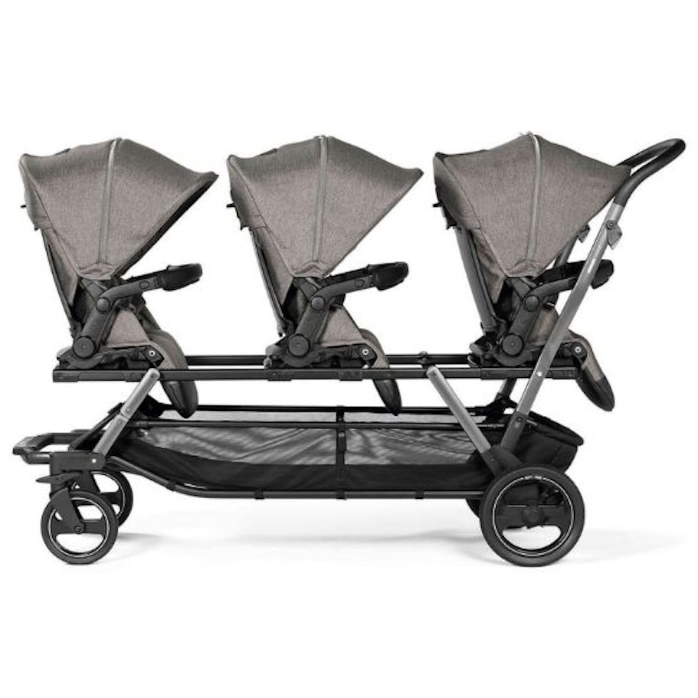 Triple Buggy - the best pushchairs to comfortably fit three babies
