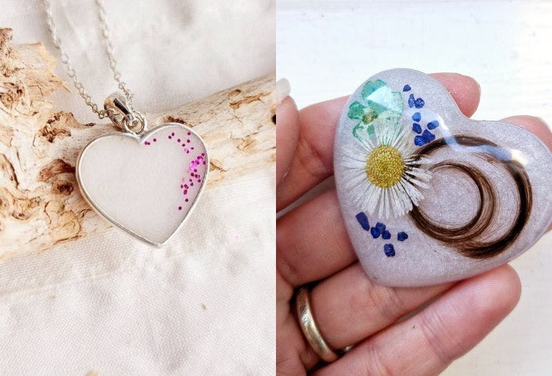 Preserve your baby and pregnancy keepsakes in resin