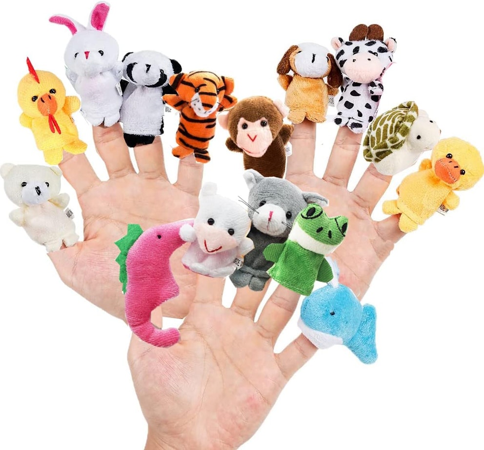 Hand and finger puppets to keep kids entertained