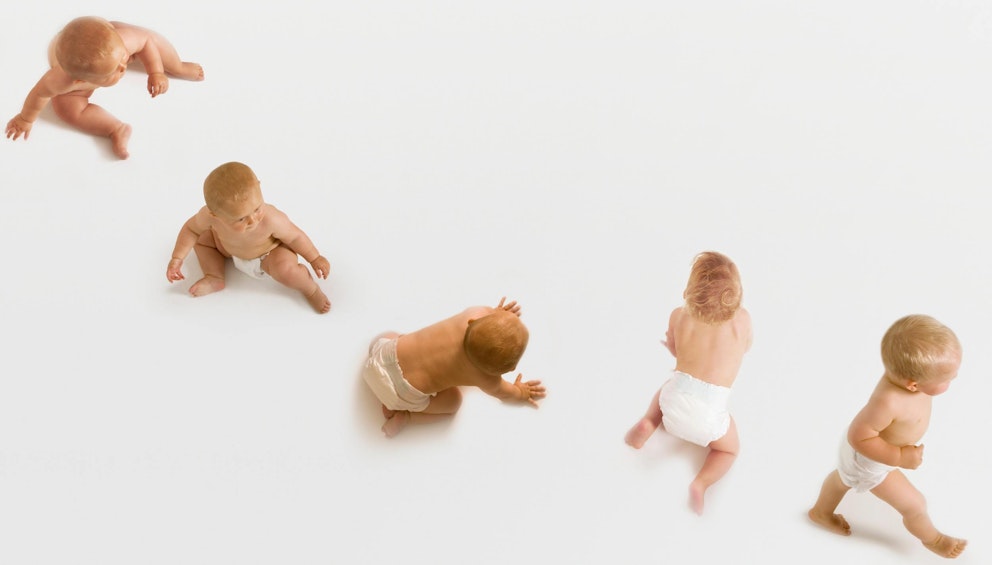 When do babies start walking?
