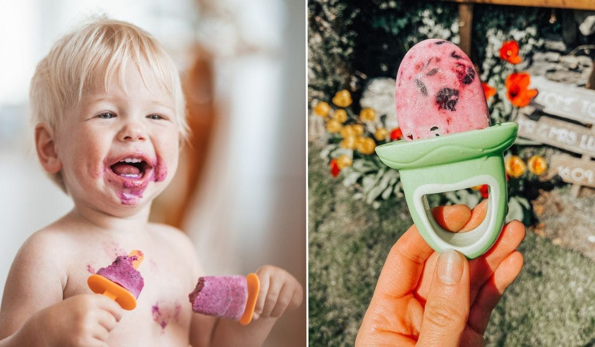 Try these healthy toddler and baby ice lolly recipes