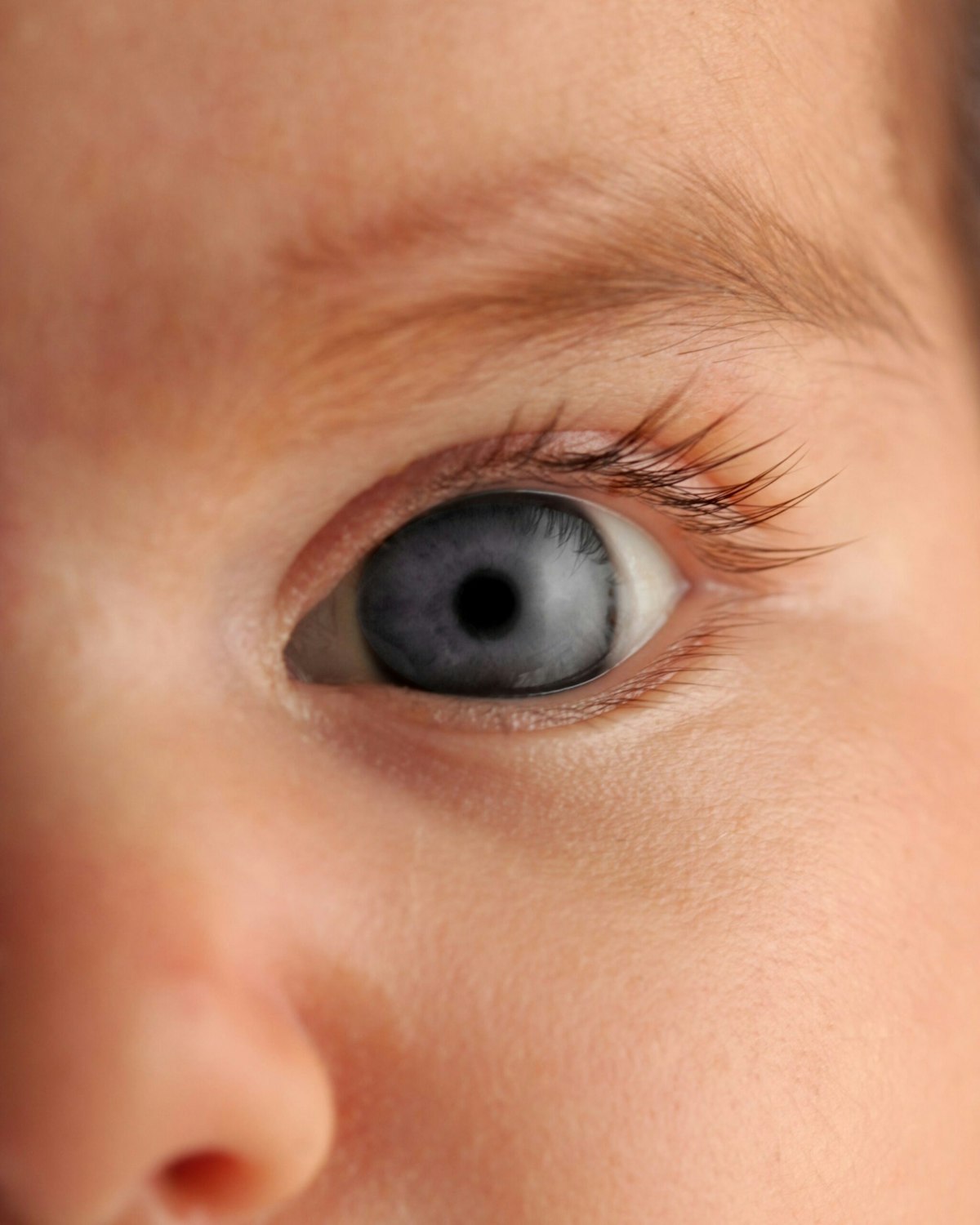 When can babies see clearly?