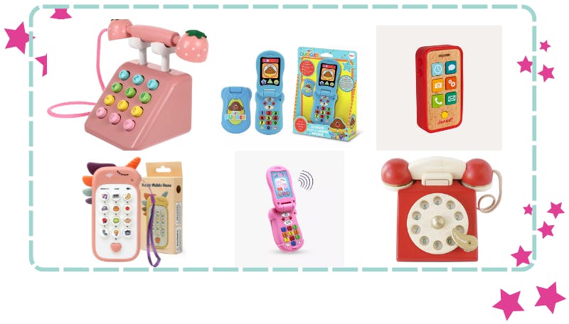 Toy phones to get your little one interacting