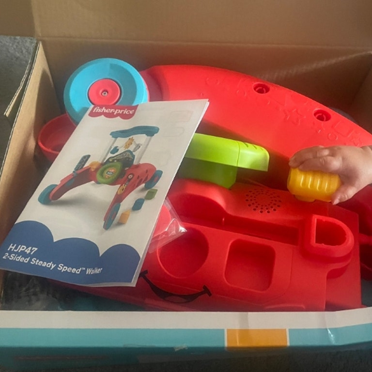 Fisher-Price 2-sided steady speed walker Review