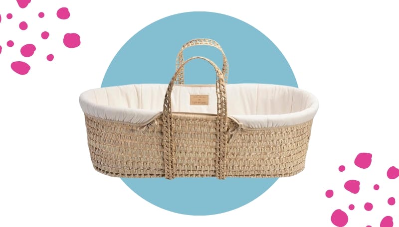 Clair de Lune Organic Palm Moses Basket review