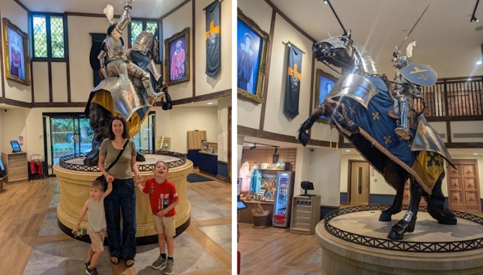 Medieval stay at the Warwick Castle Hotel