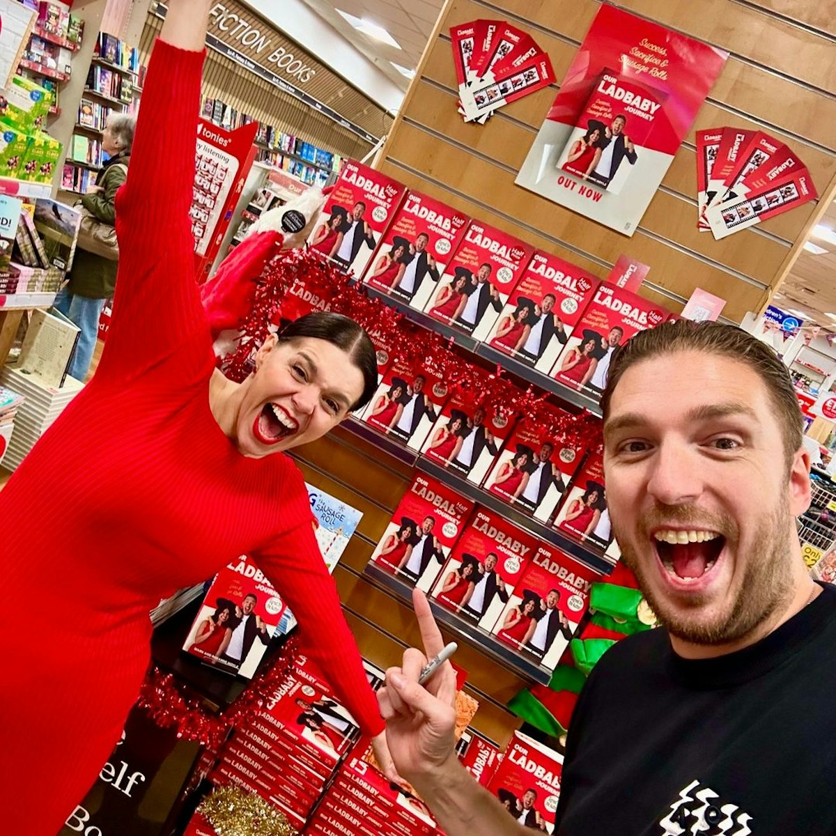 Ladbaby and wife Roxanne on their book, struggles and children