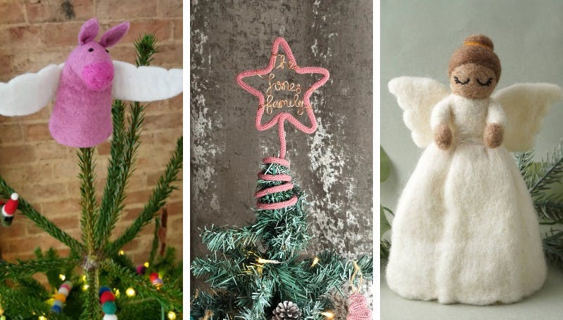 Unique Christmas tree toppers for every family