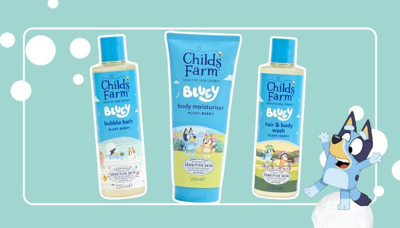 Childs Farm release new Bluey bath collection