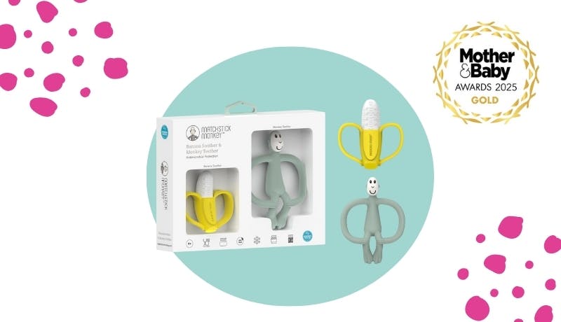 Matchstick Monkey Monkey and Banana Teether Gift Set review