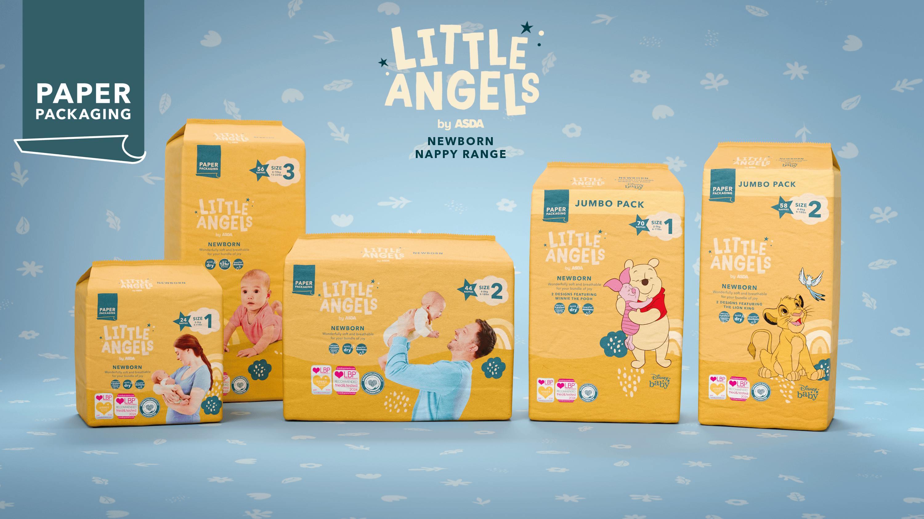 Watch: ASDA’s Little Angels newborn nappies | Family Life | Mother & Baby