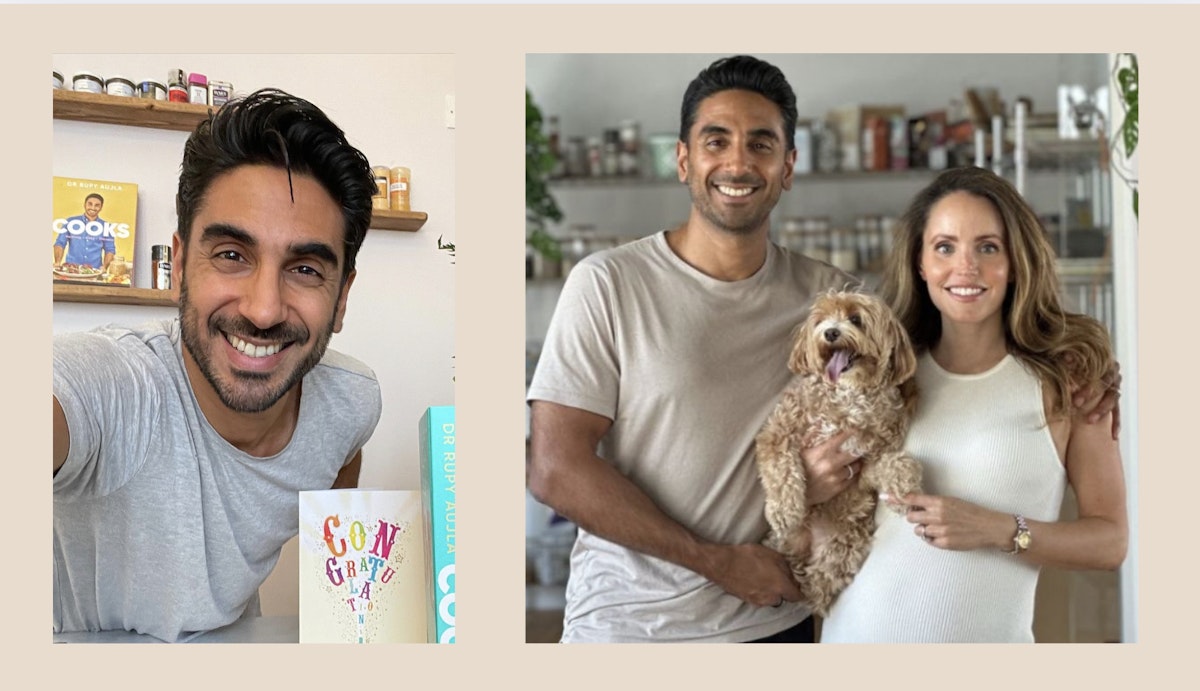 Dr Rupy Aujla of The Doctor's Kitchen on life as a new dad
