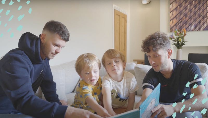 How two dads are redefining what a foster family looks like