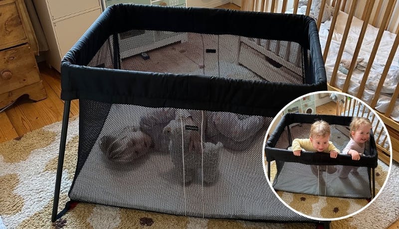 BabyBjorn Travel Cot Light review