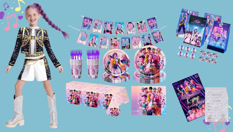 Must-have KPop Demon Hunters decorations for the perfect party