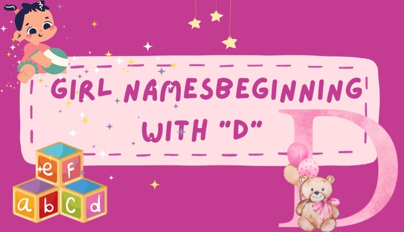Delightful girl names beginning with D