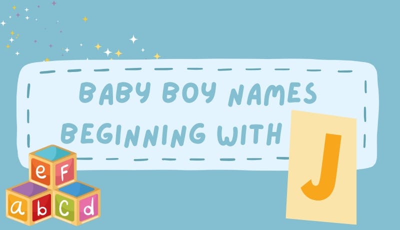 Adorable Baby Boy Names Starting with J