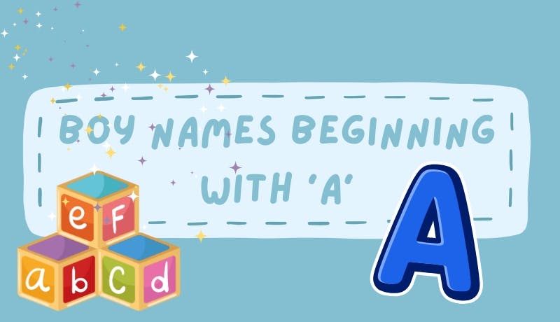 1000 Awesome boy names beginning with A (meanings and origins)