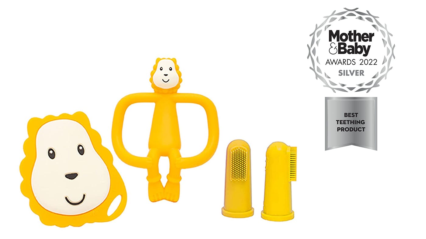 Matchstick Monkey Ludo Lion teething set review
