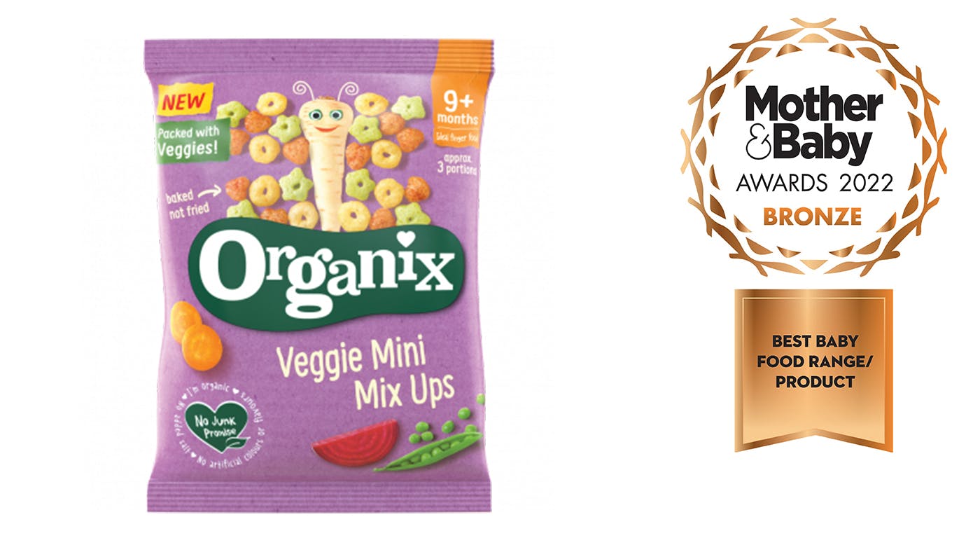 Organix veggie mini mix ups