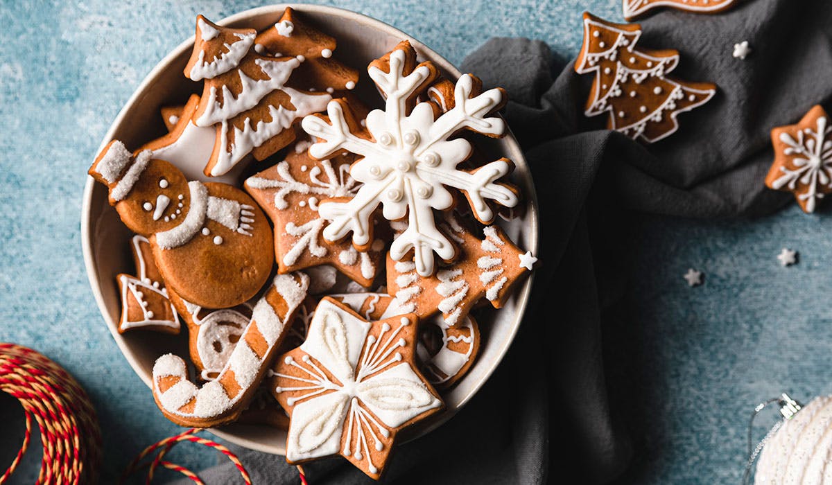 An easy Christmas iced biscuits recipe to make with the kids