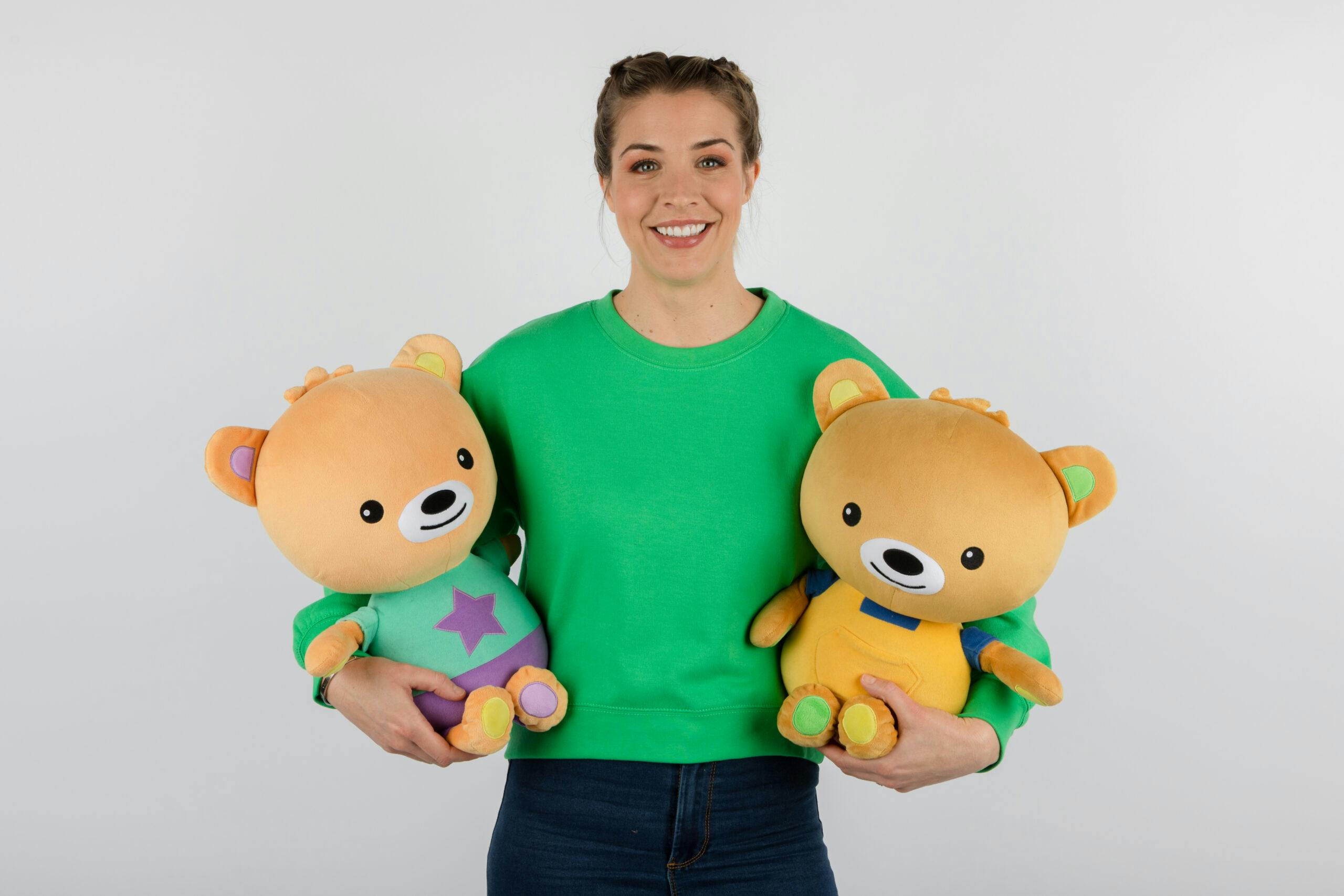 Gemma Atkinson: “CBeebies got me through lockdown.”