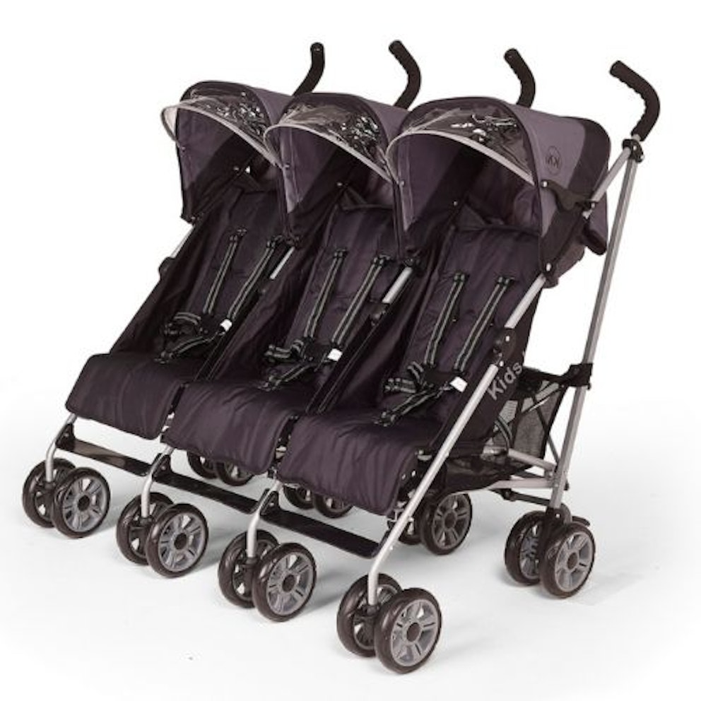 Triple Buggy - the best pushchairs to comfortably fit three babies