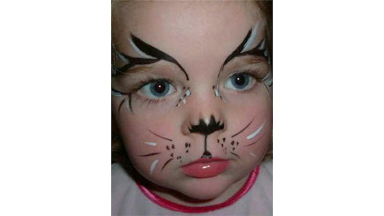 Easy Cat Face Paint Tutorial for Halloween