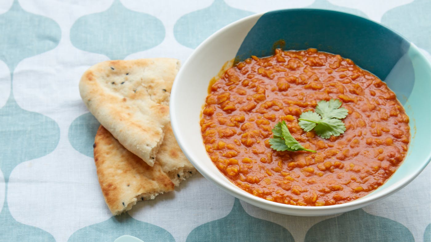10-minute dahl recipe