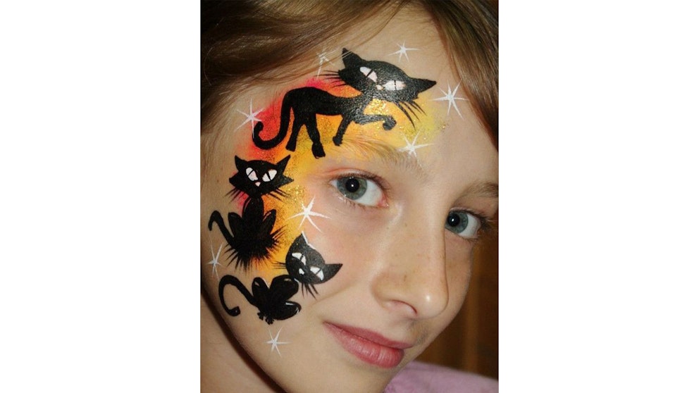How to do cat face paint