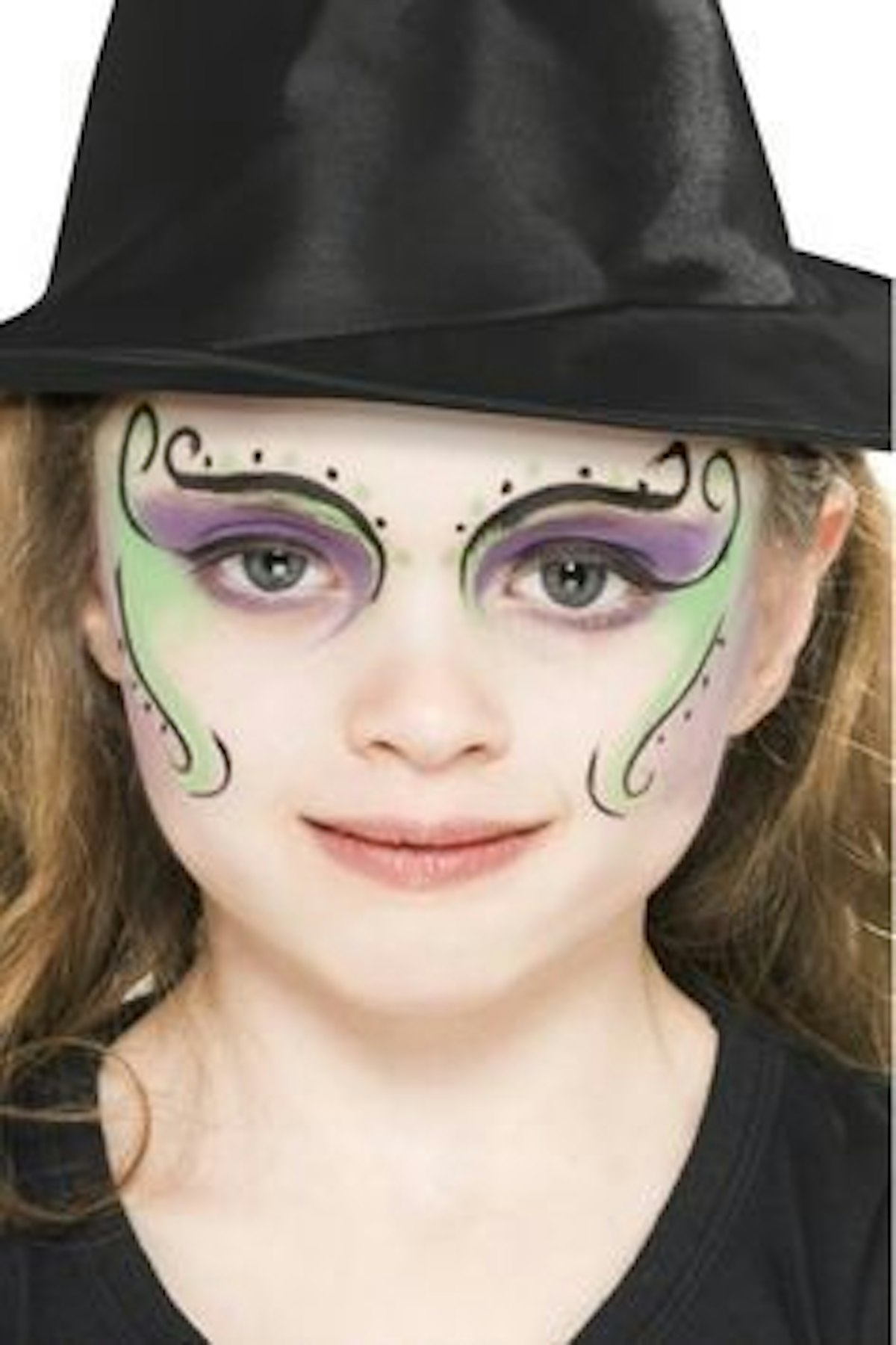 Witch face paint: How to guide and ideas