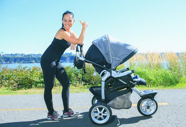 Home workouts: 4 easy ways for mums to exercise with baby