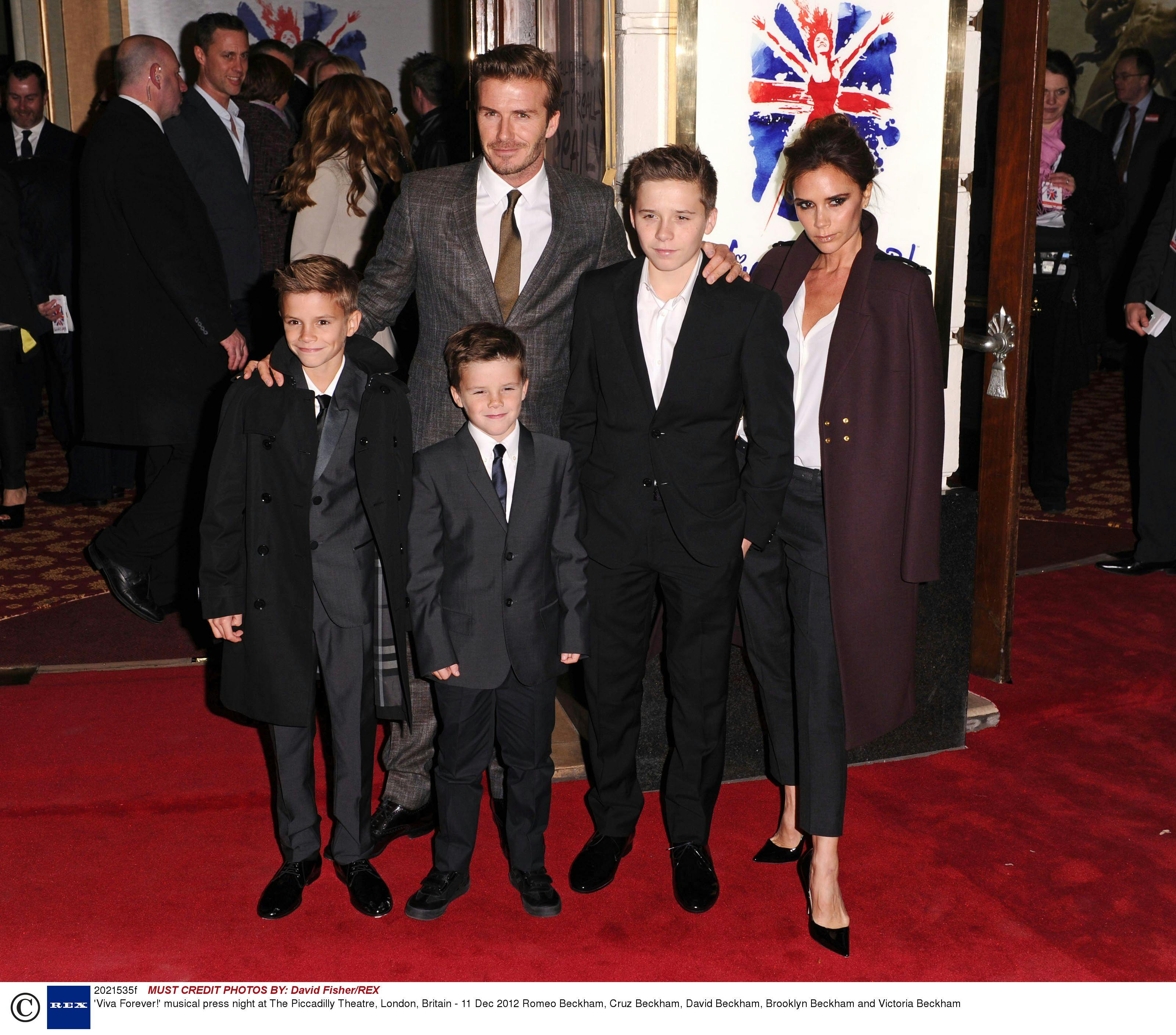 The Beckhams Voted World’s Most Fashionable Family