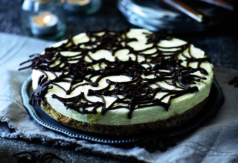 Halloween Cobweb Chocolate Cheesecake | Family Life | Mother & Baby