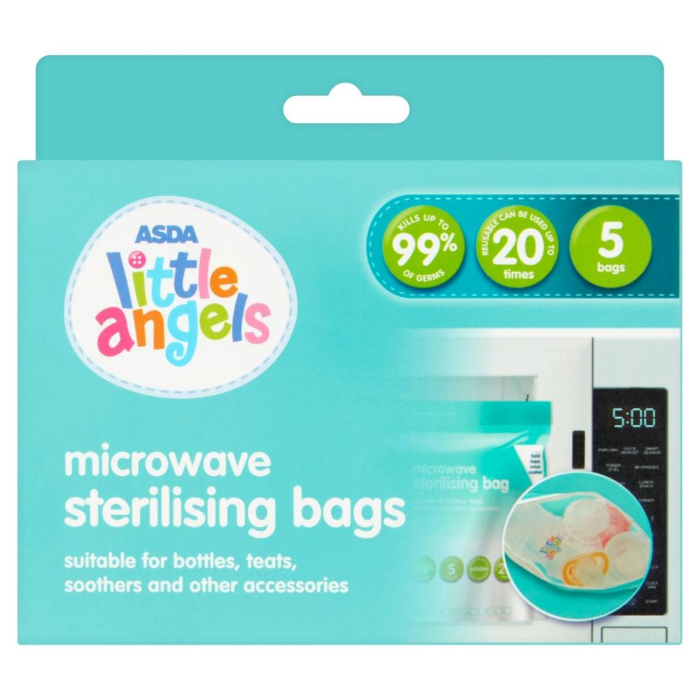 ASDA Little Angels 5 Microwave Sterilising Bags | Reviews | Mother & Baby