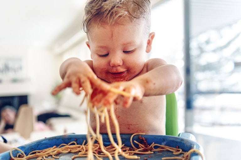 Messy play ideas for babies and toddlers